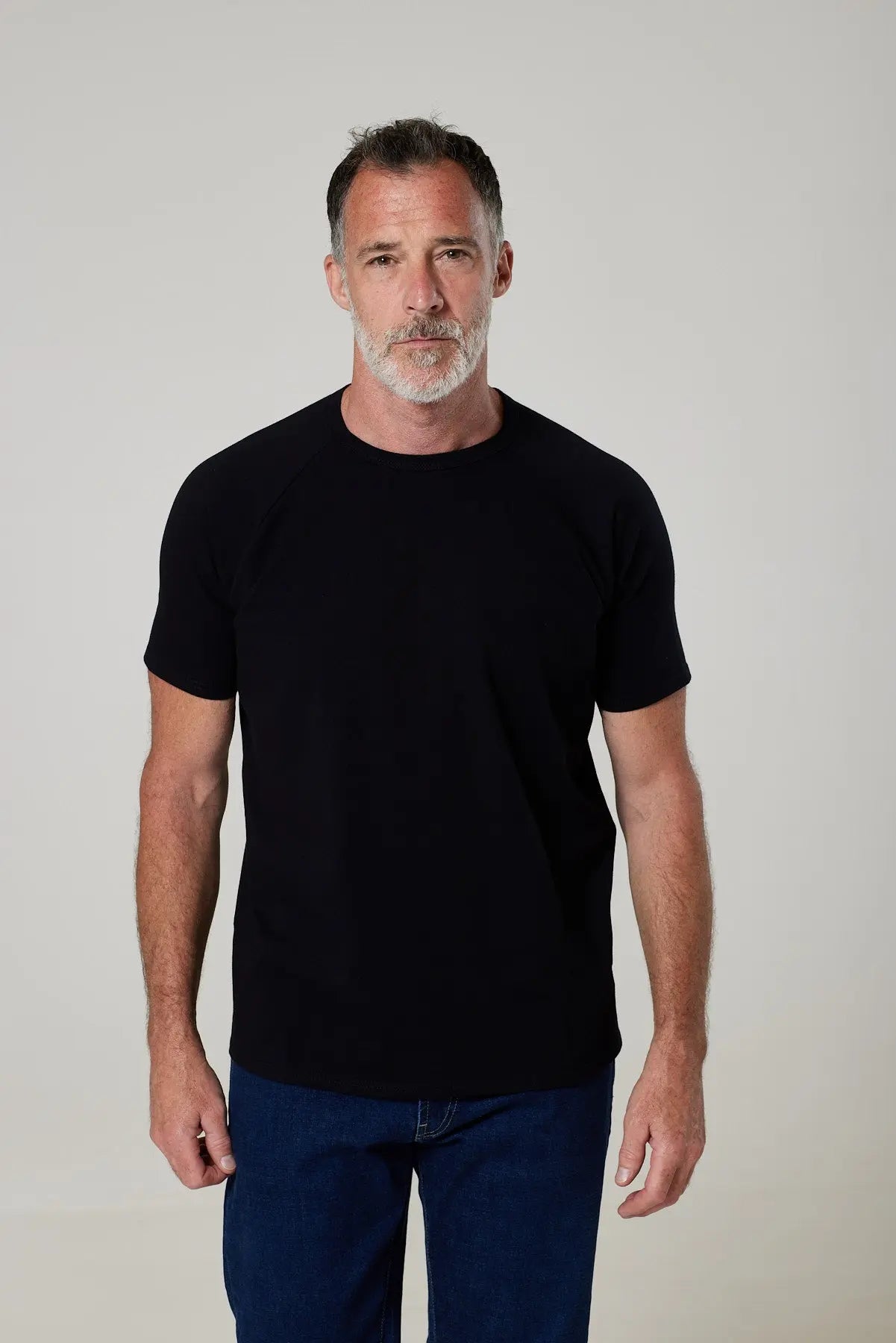 Stylish Hoxton Short sleeve t-shirt - Black Colour - Elegant Jersey Tops